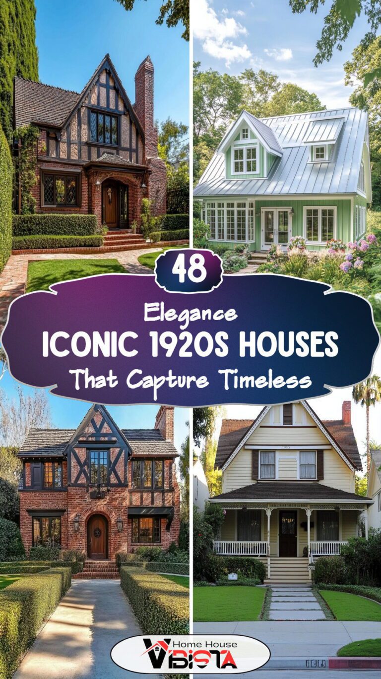48 Iconic 1920s Houses That Capture Timeless Elegance - Vibista Home House
