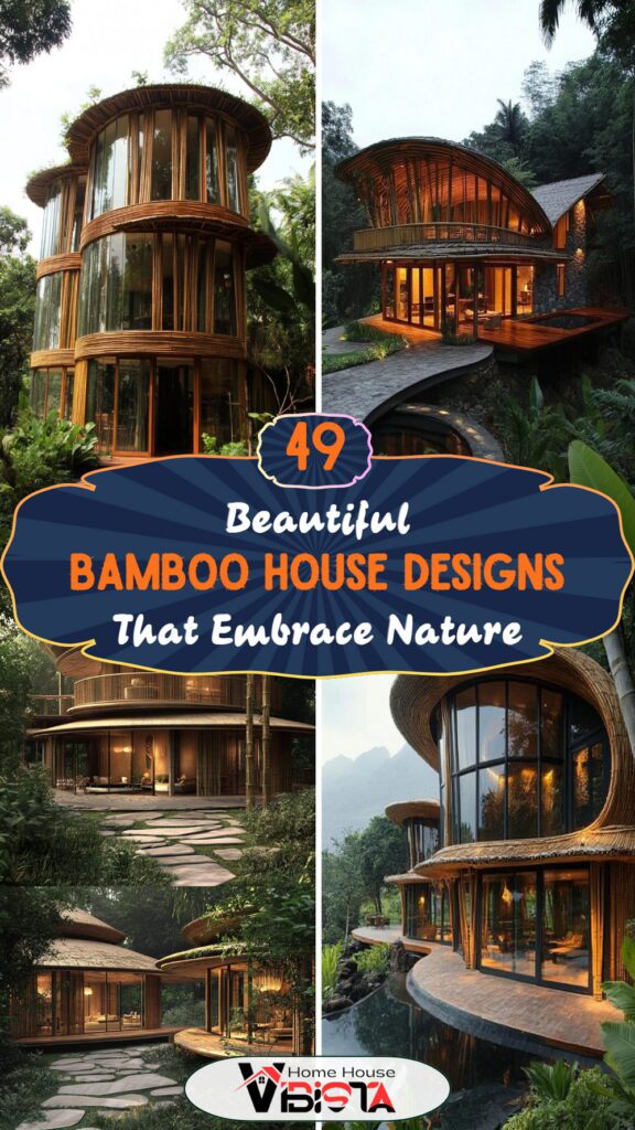 49 Beautiful Bamboo House Designs That Embrace Nature - Vibista Home House