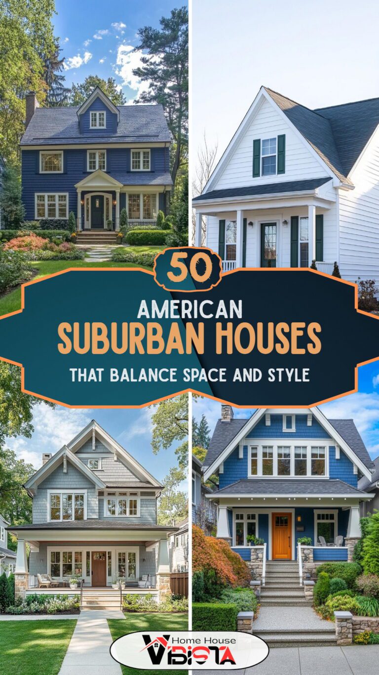 50 American Suburban Houses That Balance Space and Style - Vibista Home ...