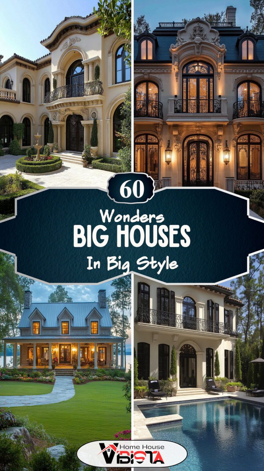 60 Big Houses in Big Style - Vibista Home House