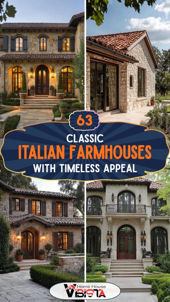 63 Classic Italian Farmhouses with Timeless Appeal - Vibista Home House
