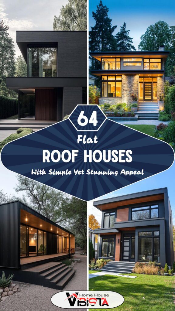64 Flat Roof Houses with Simple Yet Stunning Appeal - Vibista Home House