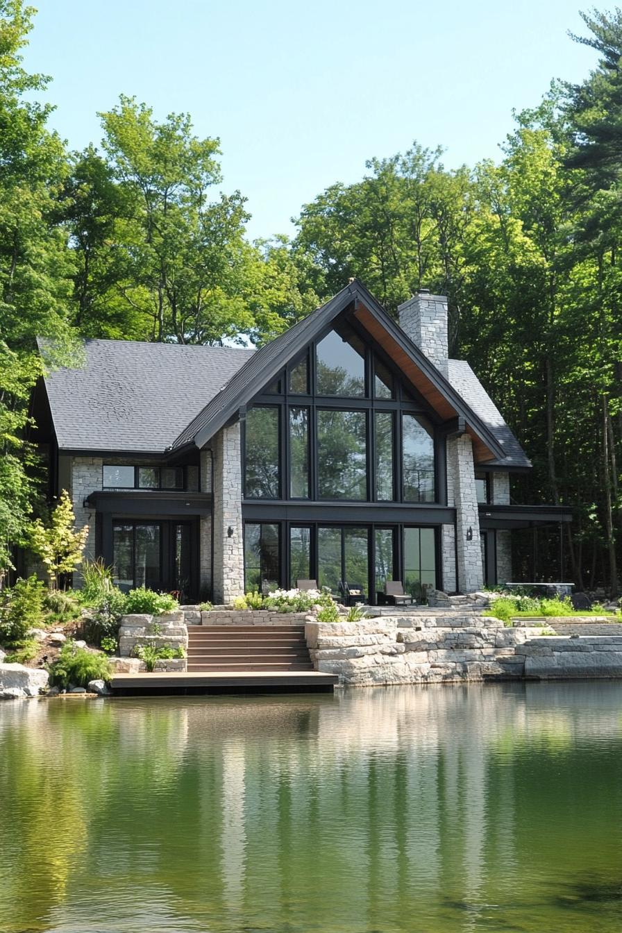 47 Modern Lakefront Homes with Unmatched Views - Vibista Home House